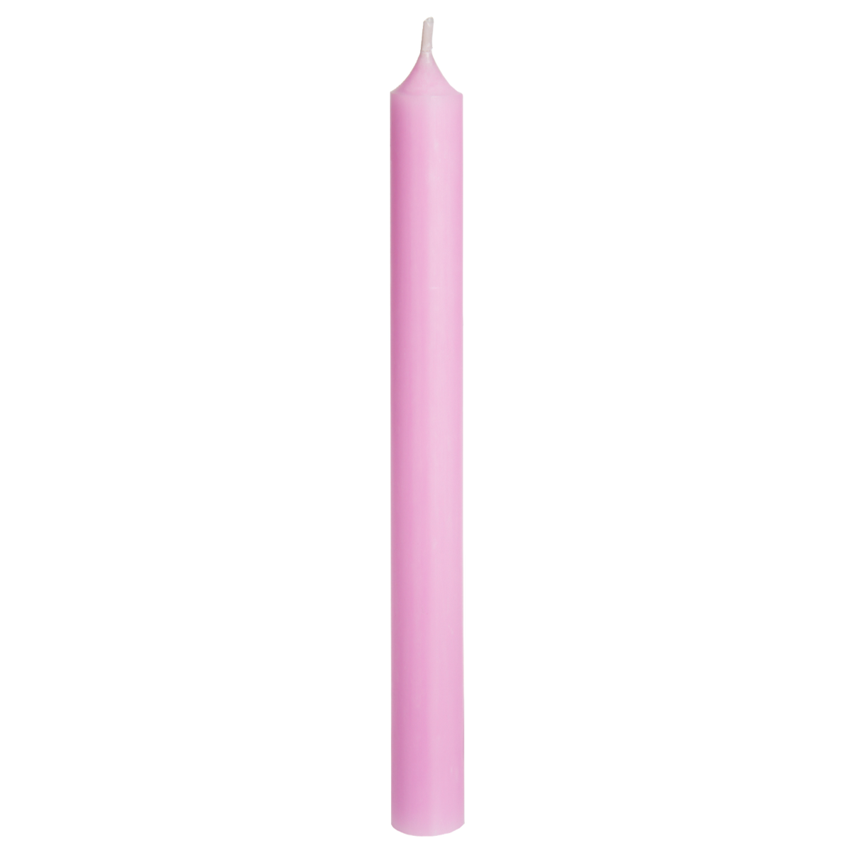 P13-Pastel Pink, Tall Dinner Candles — Plaristo of Rye